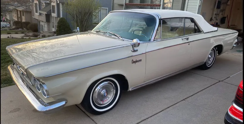 Sold - 1963 Chrysler 300 Convertible Sport- 85,000 Actual Miles ...