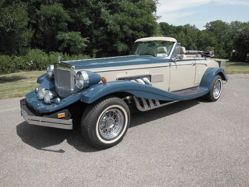 Sold - Low-Mileage Neo-Classic: 1980 Clenet Series II Convertible ...