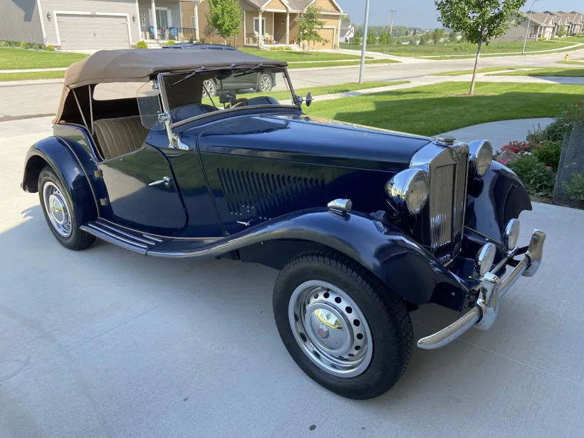Sold - Restored and Upgraded 1950 MG TD Convertible - Hemmings.com