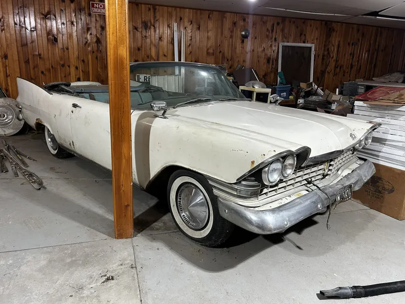 Highly Restorable Rare 1959 Plymouth Sport Fury Convertible - Hemmings.com