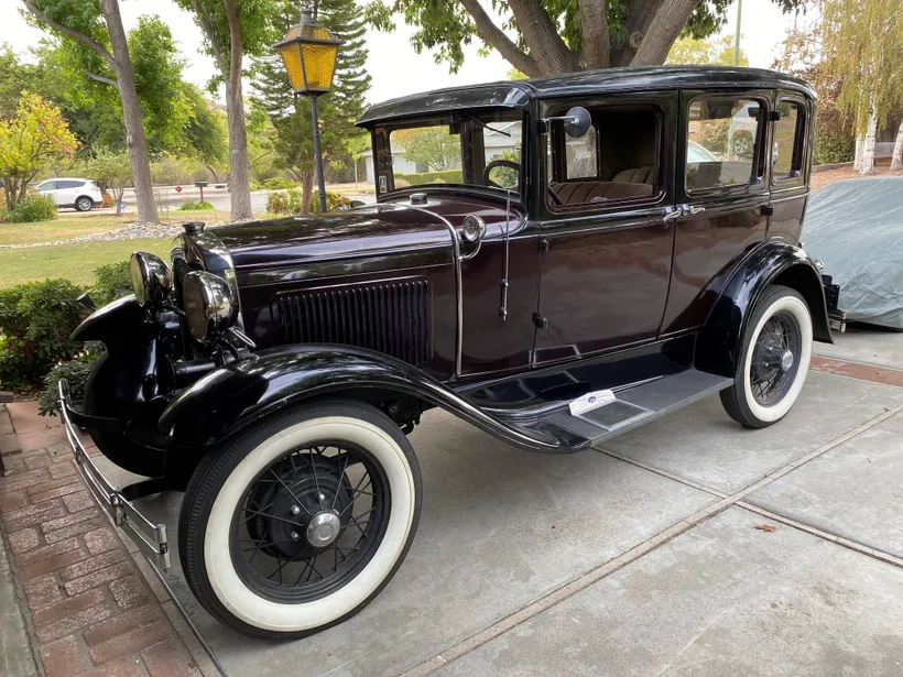 1931 Ford Model A Deluxe Sedan With Hydraulic Brakes - Hemmings.com