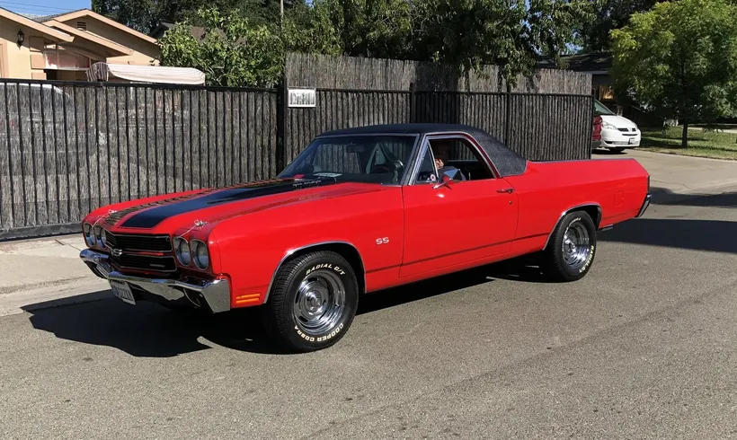 1970 Chevrolet El Camino SS Matching Numbers Big Block 402 V8 ...