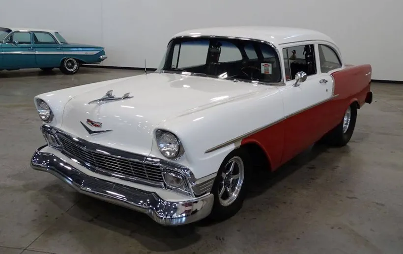 Customized 1956 Chevrolet 150 Two-Door Sedan With a 350 V8 - Hemmings.com