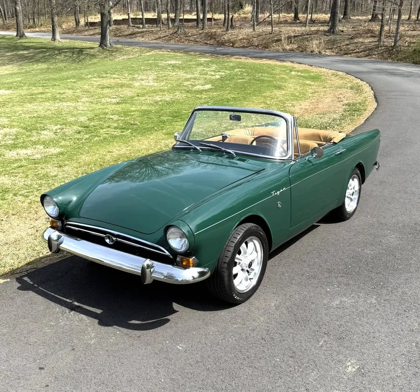 1966 Sunbeam Tiger Convertible Fresh Restoration With Only 25 Test ...