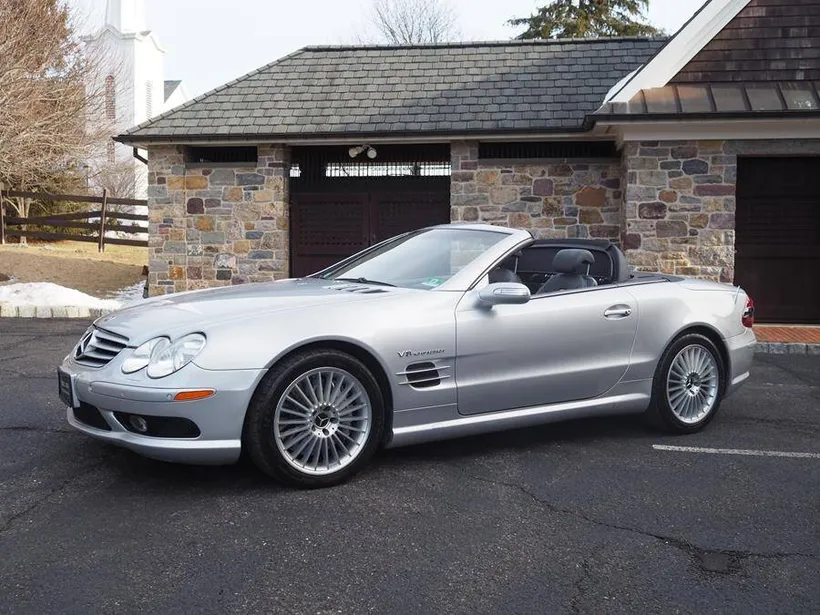 2004 Mercedes-Benz SL55 AMG with an Impressive 493HP V-8 Engine ...