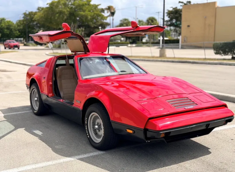 Sold - 1975 Bricklin SV-1 in Safety Red - Hemmings.com
