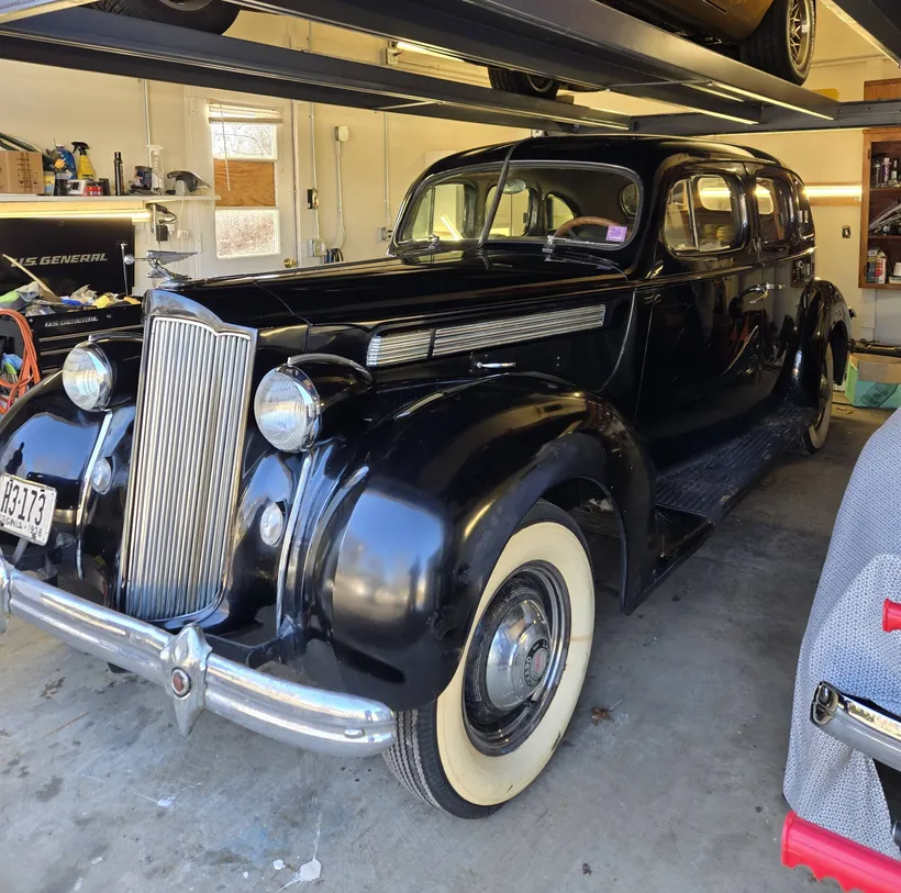 Stock & Highly Original 1938 Packard Model 1601 Straight 8 4-Door ...