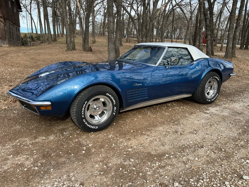 1972 Chevrolet Corvette Convertible L48 350 V8 Numbers Matching ...