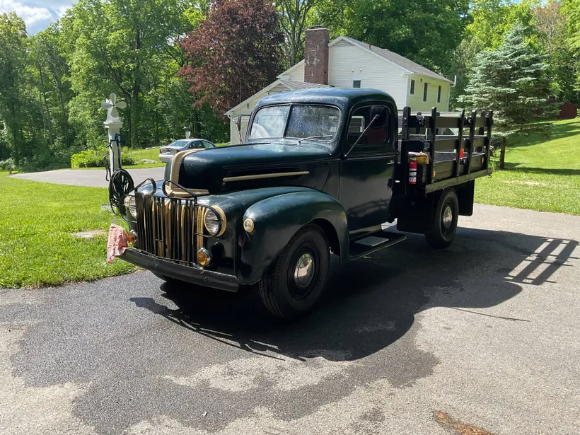 Refurbished 1946 Ford One-Ton Stake-Body Truck - Hemmings.com